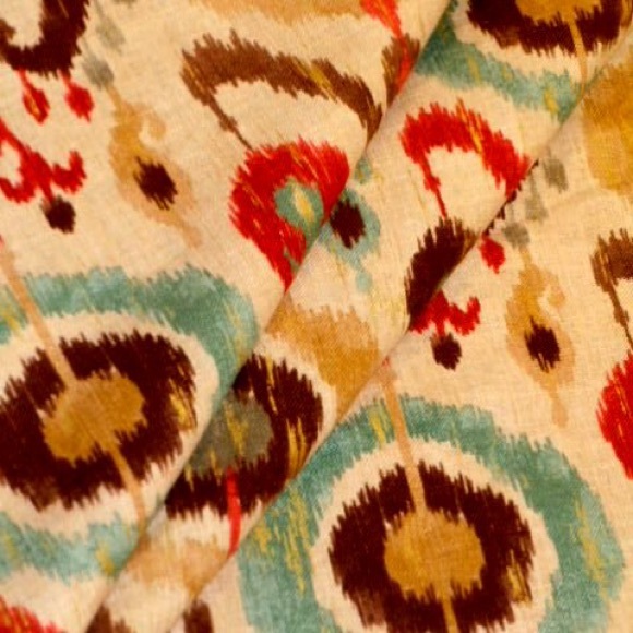 Richloom | Accents | Linen Holiday Persian Fabric | Poshmark